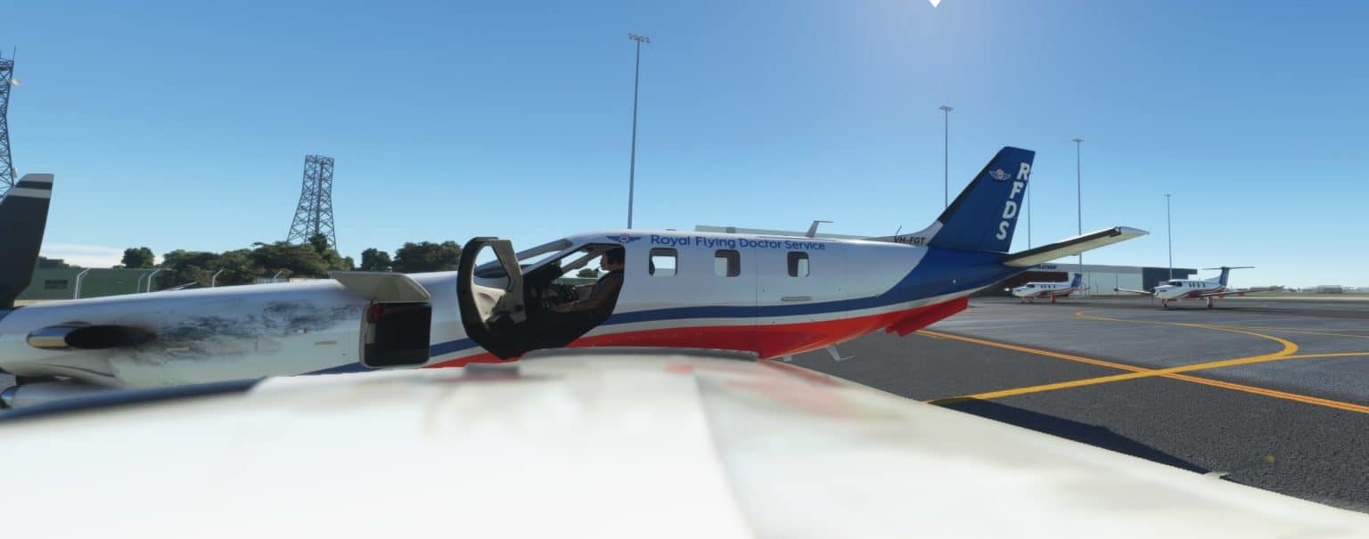 MSFS - RFDS PC12 (TBM) Livery | Impulse Simulations