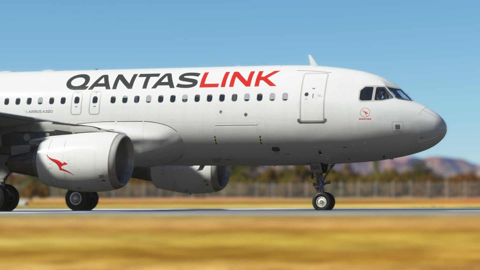 QantasLink Fenix Simulations A320 (4K) | Impulse Simulations