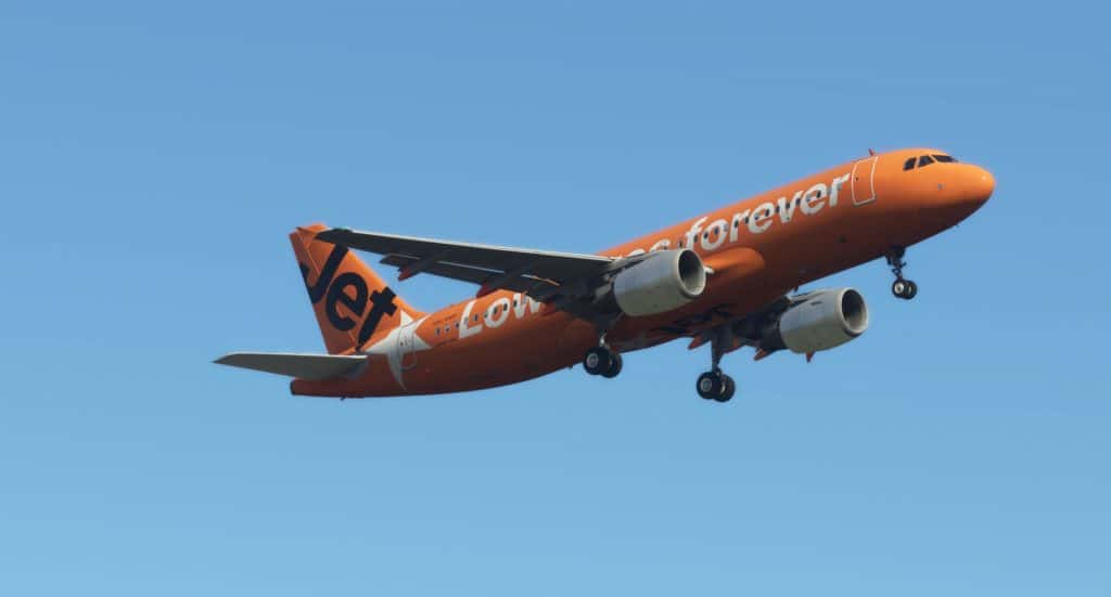 Jetstar 'Jaffa Jet' VH-VGF A320 (Fenix Paintkit) | Impulse Simulations