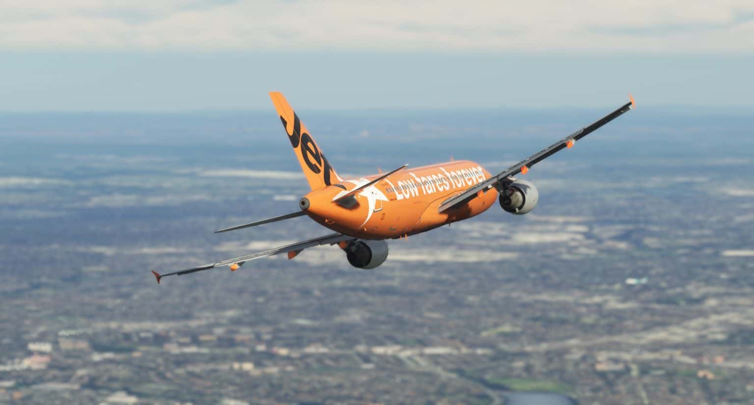 Jetstar 'Jaffa Jet' VH-VGF A320 (Fenix Paintkit) | Impulse Simulations